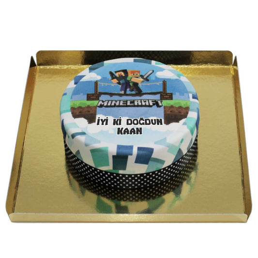 Minecraft Pastası - Online Minecraft Pasta Siparişi | Nuga