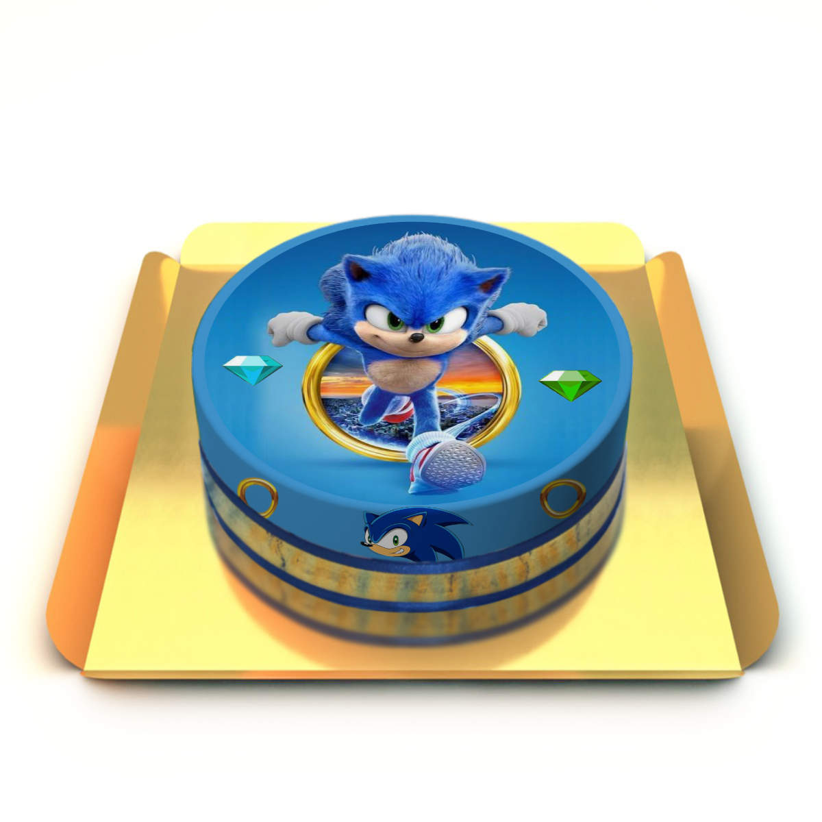 Sonic Tasarım Pasta - Online Pasta Siparişi | Nuga