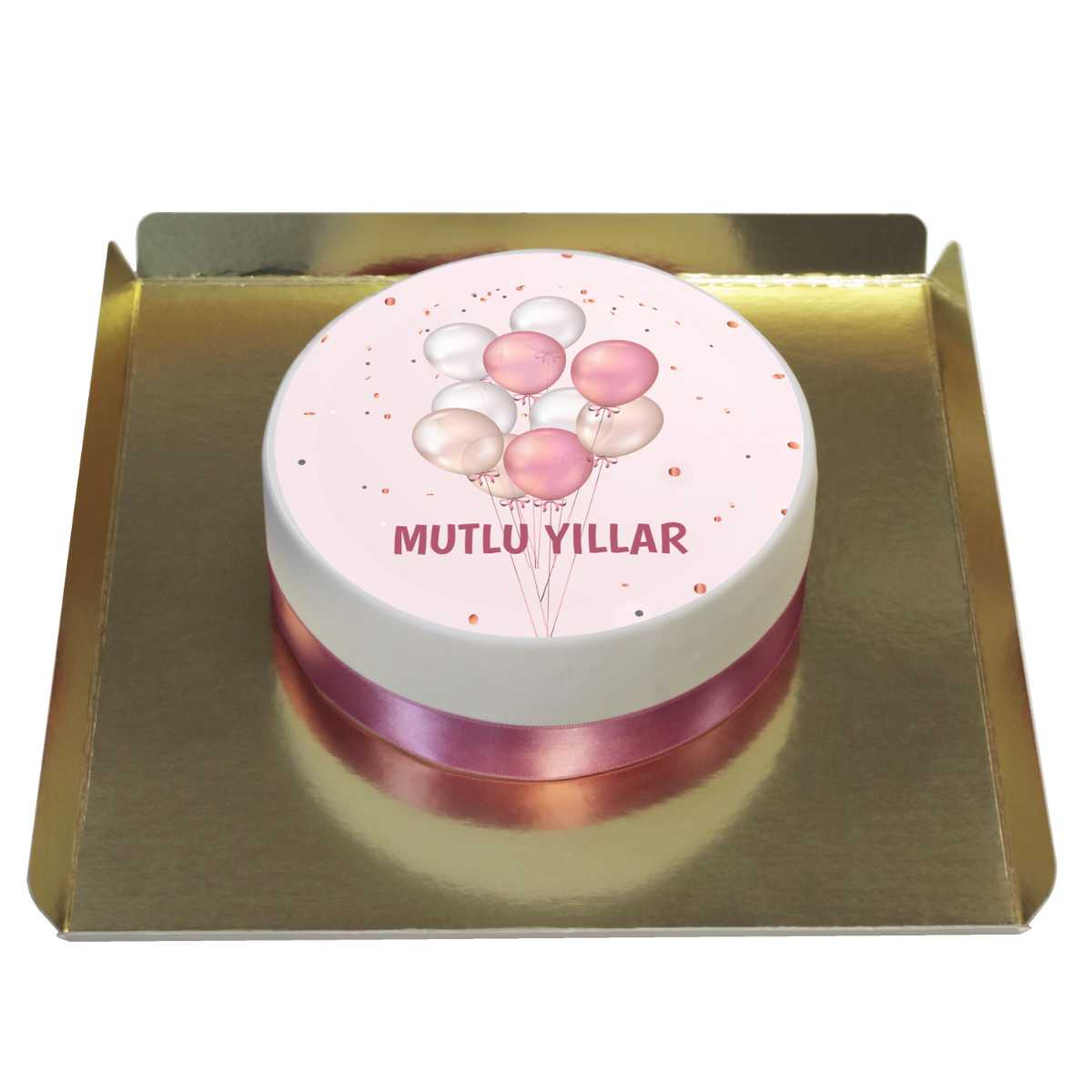 Mutlu Yıllar Pastası - Online Pasta Siparişi | Nuga